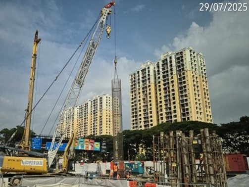 Project Progress Update (August 2025) – LRT Mutiara Line
